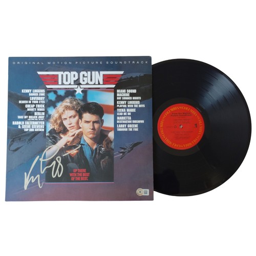 Kenny Loggins Signed Top Gun Vinyl Soundtrack LP Record Album Beckett ...