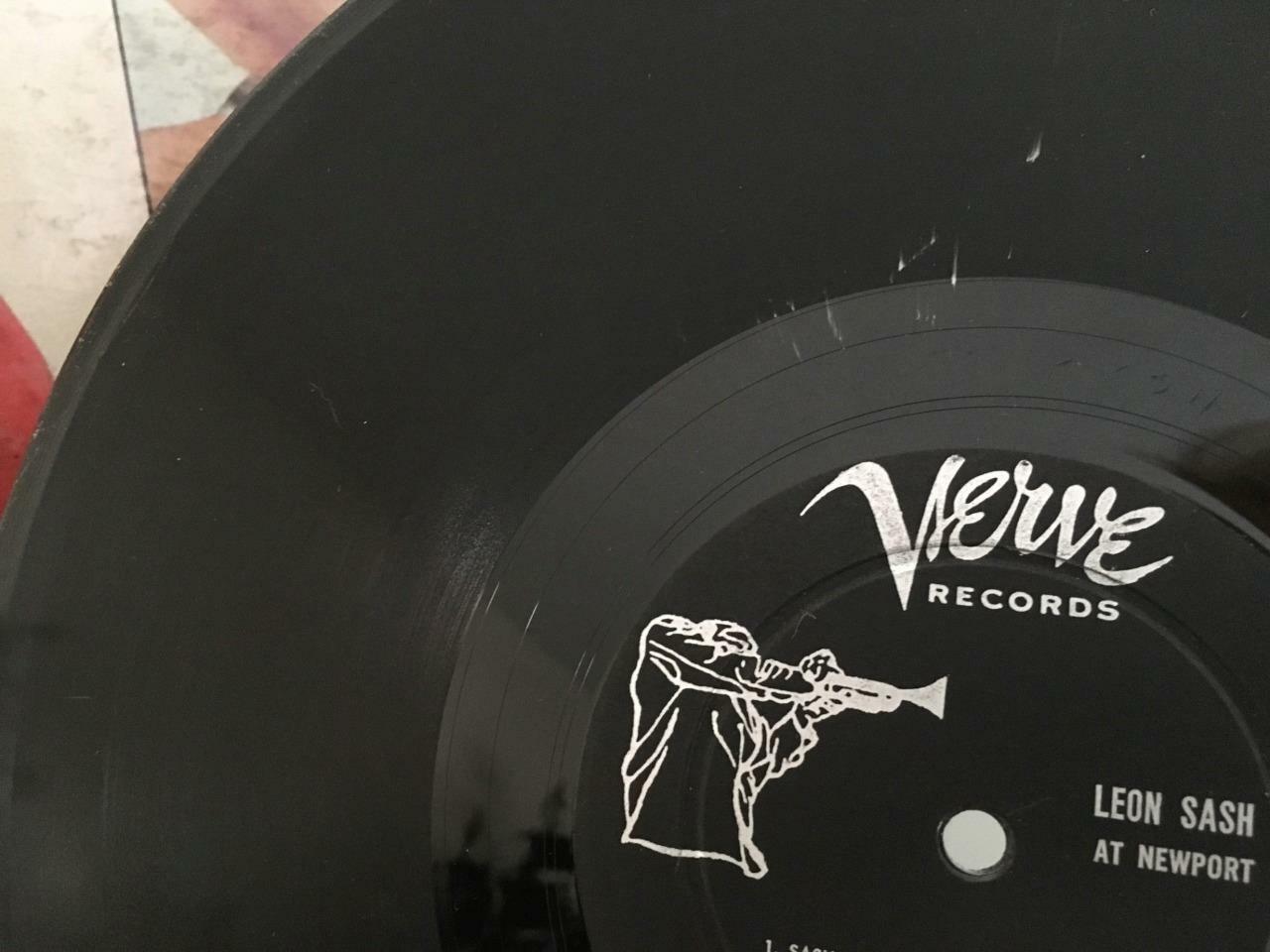 Toshiko & Leon Sash At Newport ...Verve Clef Series MGV 8236 | eBay