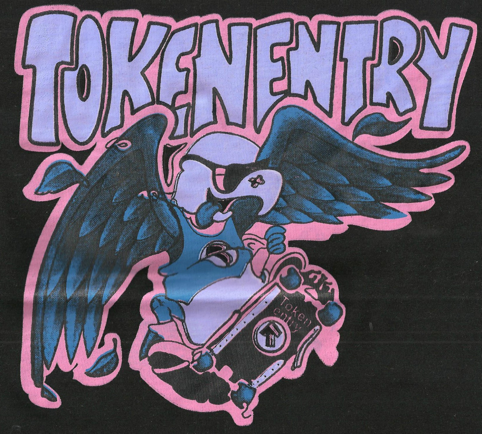 TOKEN ENTRY Jaybird KIDS LONG SLEEVE T-Shirt HC Punk KBD SxE RAW DEAL ...