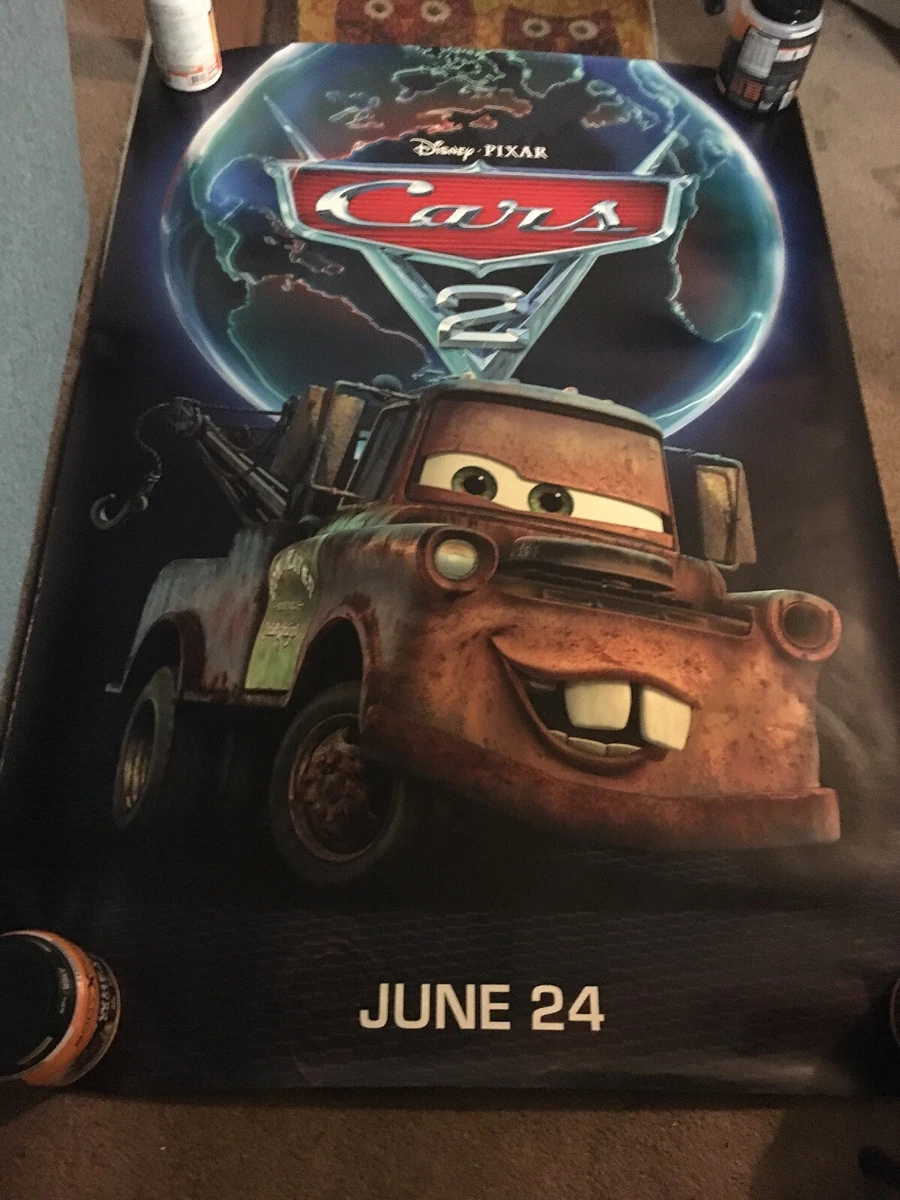 Cars 2 Characters Poster
