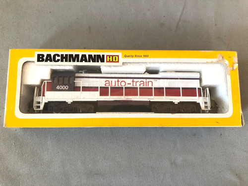 BACHMANN HO SCALE GE U36B AUTO-TRAIN 4000 DIESEL LOCOMOTIVE #0622 | eBay