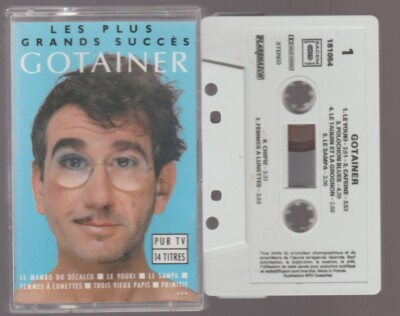 Richard Gotainer Cassette K7 Tape Mc Les Plus Grands Succès Youki Sampa ...