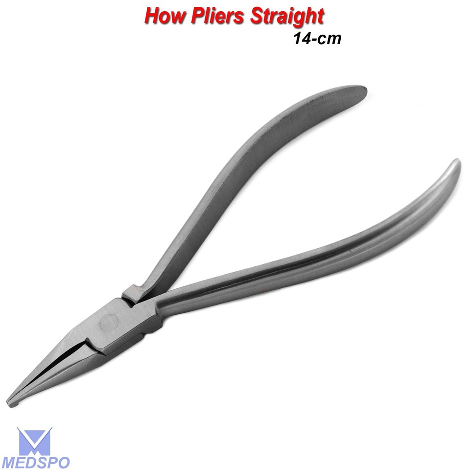 Dental Howe Plier Orthodontic Straight Utility Arch Wire Holding ...