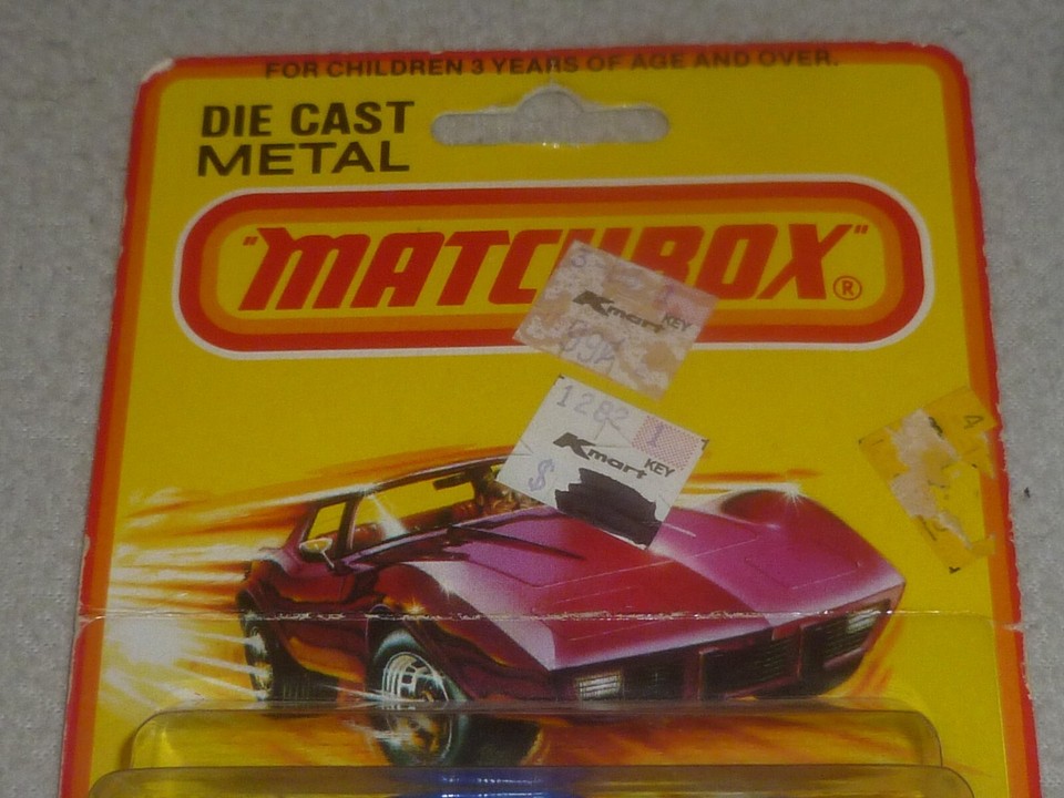 NEW MATCHBOX AMX JAVELIN CAM CRACKER CAR 1980 VINTAGE NOC SUPERFAST ...