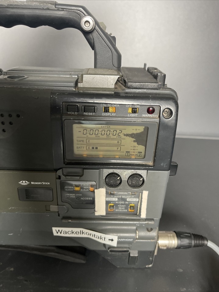 SONY MSW-900P IMX MPEG SDI Professional Camcorder / Kamera - vom ...