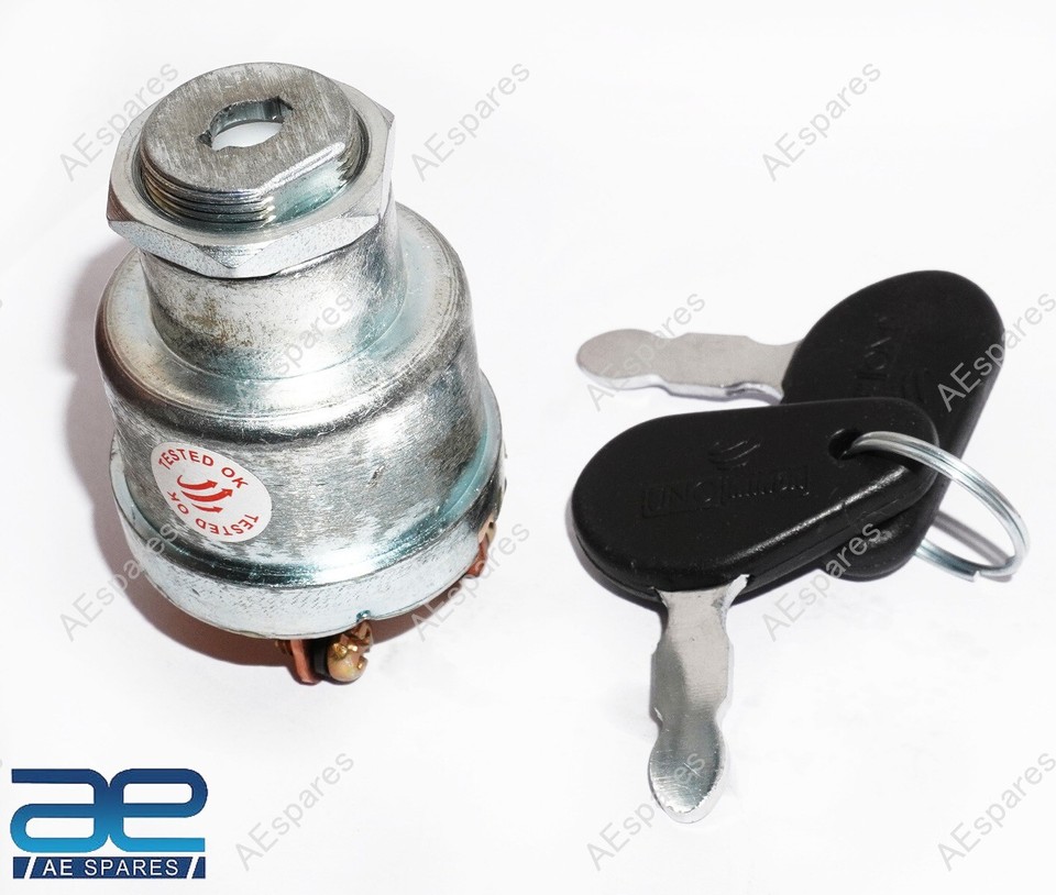 Ignition Switch With Key For Ford 2600 2000 3000 4000 5000 6610 7000 ...