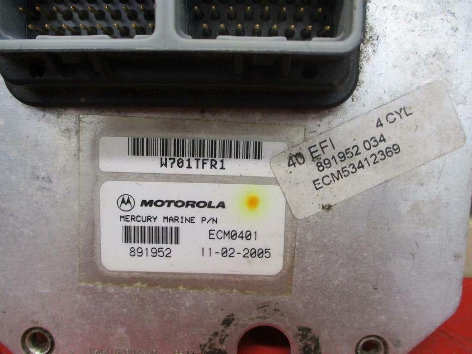MerCruiser Marine 40HP 4 Cylinder ECU Engine Control Module P/ 891952 ...