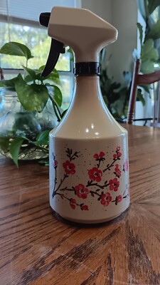 Vintage Propper Spray Cleaning Bottle Made In Canada With Flowers | eBay
