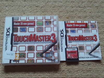 TOUCHMASTER 3 - Rare Nintendo DS Game | eBay UK