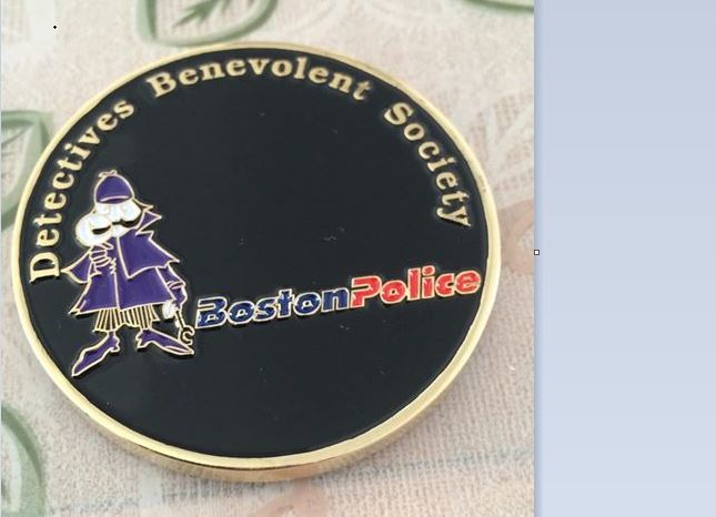 Boston Mass. Police Detective's Association Challenge Coin | eBay