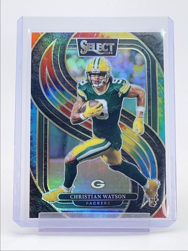 CHRISTIAN WATSON 2024 SELECT PREMIER TIE-DYE PRIZM PACKERS /25 Q4271 | eBay