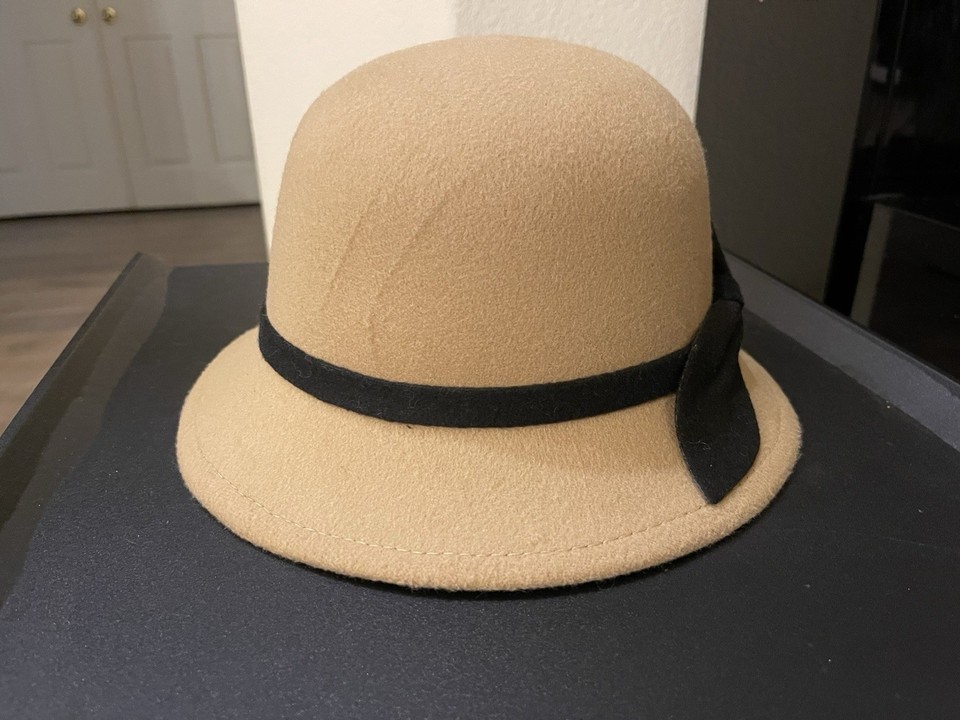 Women Winter Classes Hat - Vintage Wool Cloche Bucket Hat 1950s | eBay