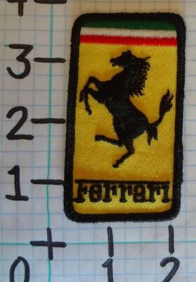 Vintage NOS Ferrari Car Patch From the 70's 001 | eBay