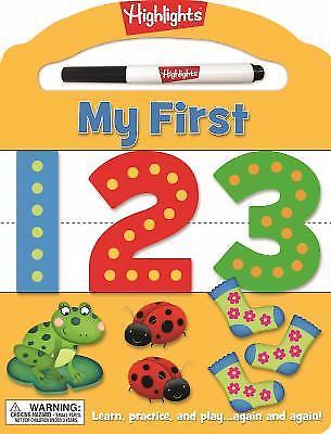 My First 123 : Learn, Practice, and Play Again and Again! by Highlights ...