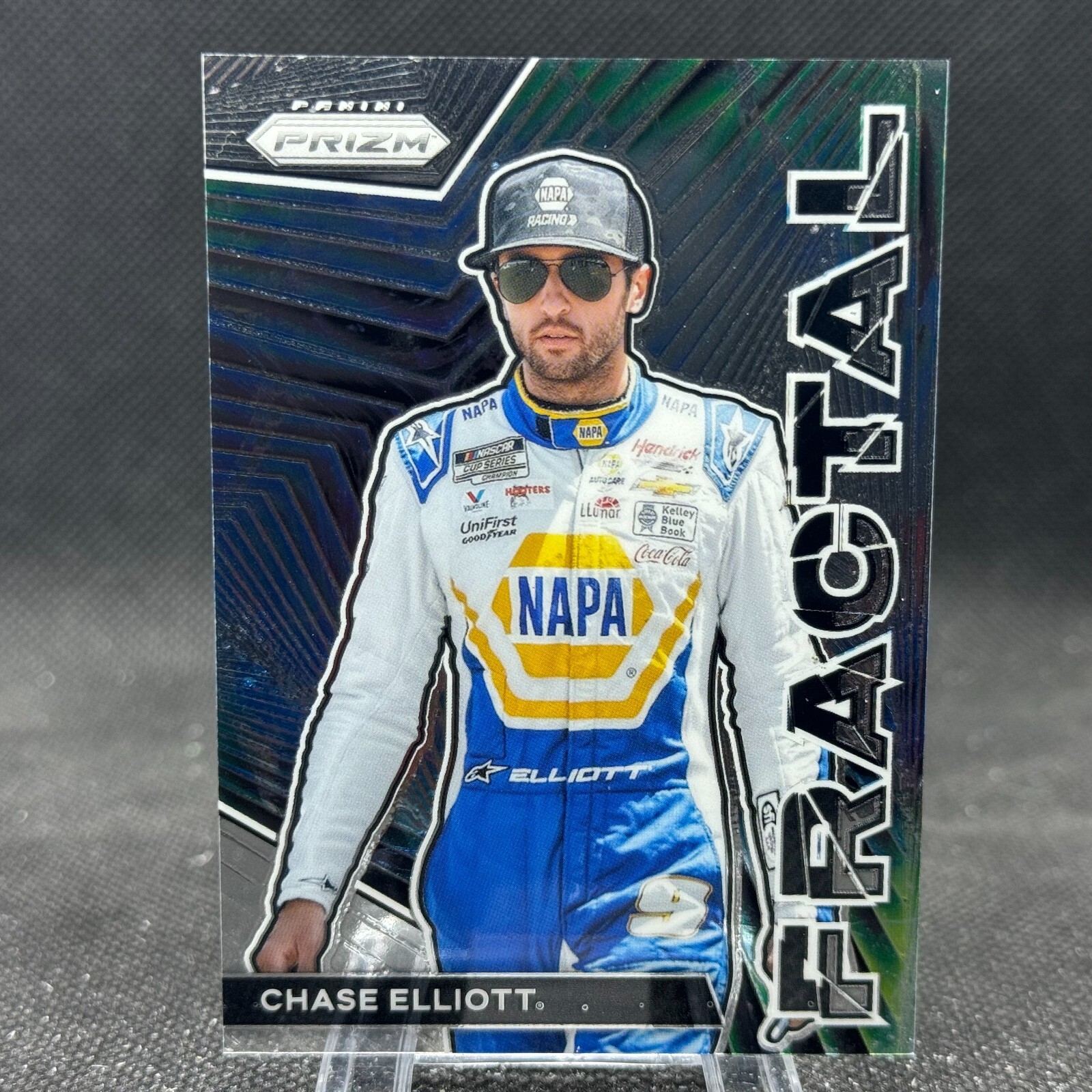 Chase Elliott 2023 Panini Prizm Racing NASCAR Fractal Insert #F14 | eBay