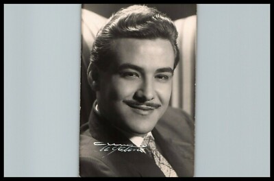 1950s CUBAN CUBA ACTOR ARMANDO BIANCHI PORTRAIT ARMAND RPPC ORIG Photo ...