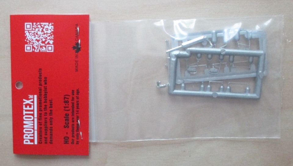 Mack Stack & Mirror Package For Promotex 1/87 Plastic HO Scale 5503 | eBay