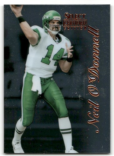 1996 Select Certified Neil O'Donnell #29 New York Jets | eBay