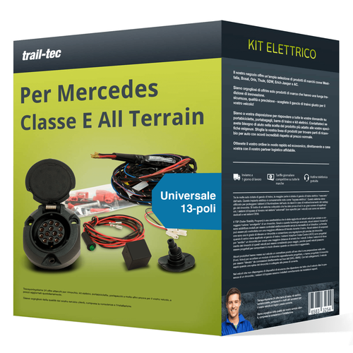 e-kit uni 13 poli adatto per MERCEDES Classe E All Terrain 17- trail-tec Nuovo | eBay