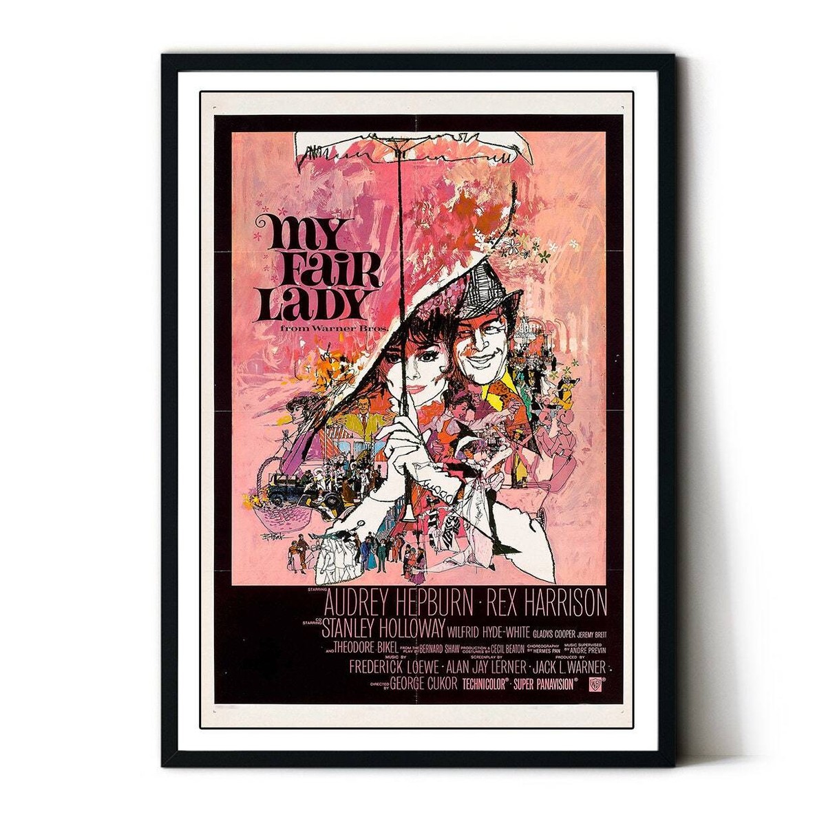 Audrey Hepburn Framed Poster