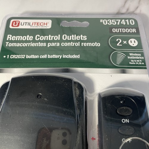Outdoor Remote Control Power System Wireless Range 80' by Utilitech NEW ...