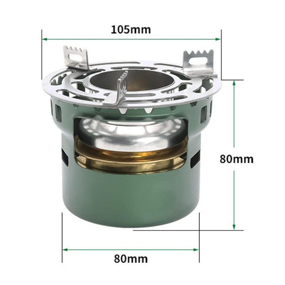 Alcohol Stove Camping Stove Lightweight Alcohol Burner Backpacking ...