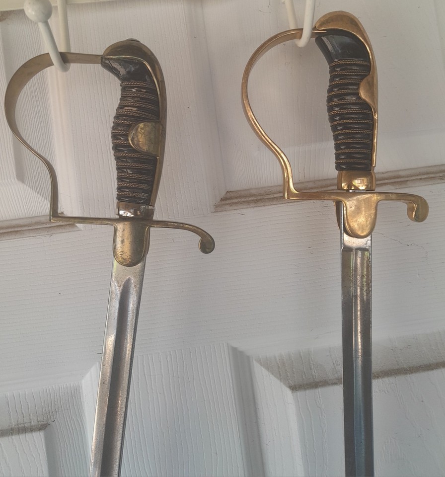 ( 2 )- WWII German Army Dove Head Swords,ALEX COPPEL & E. Pack( No ...