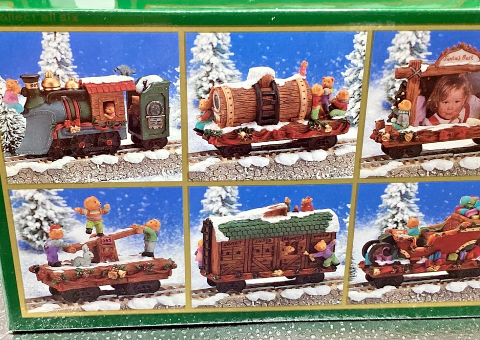 New North Pole Express Christmas Train Set - All 6 Pieces Included ...
