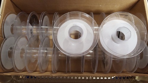 Empty Ribbon Spool Reels Clear Widths 7mm 10mm 15mm 25mm 35mm | eBay UK