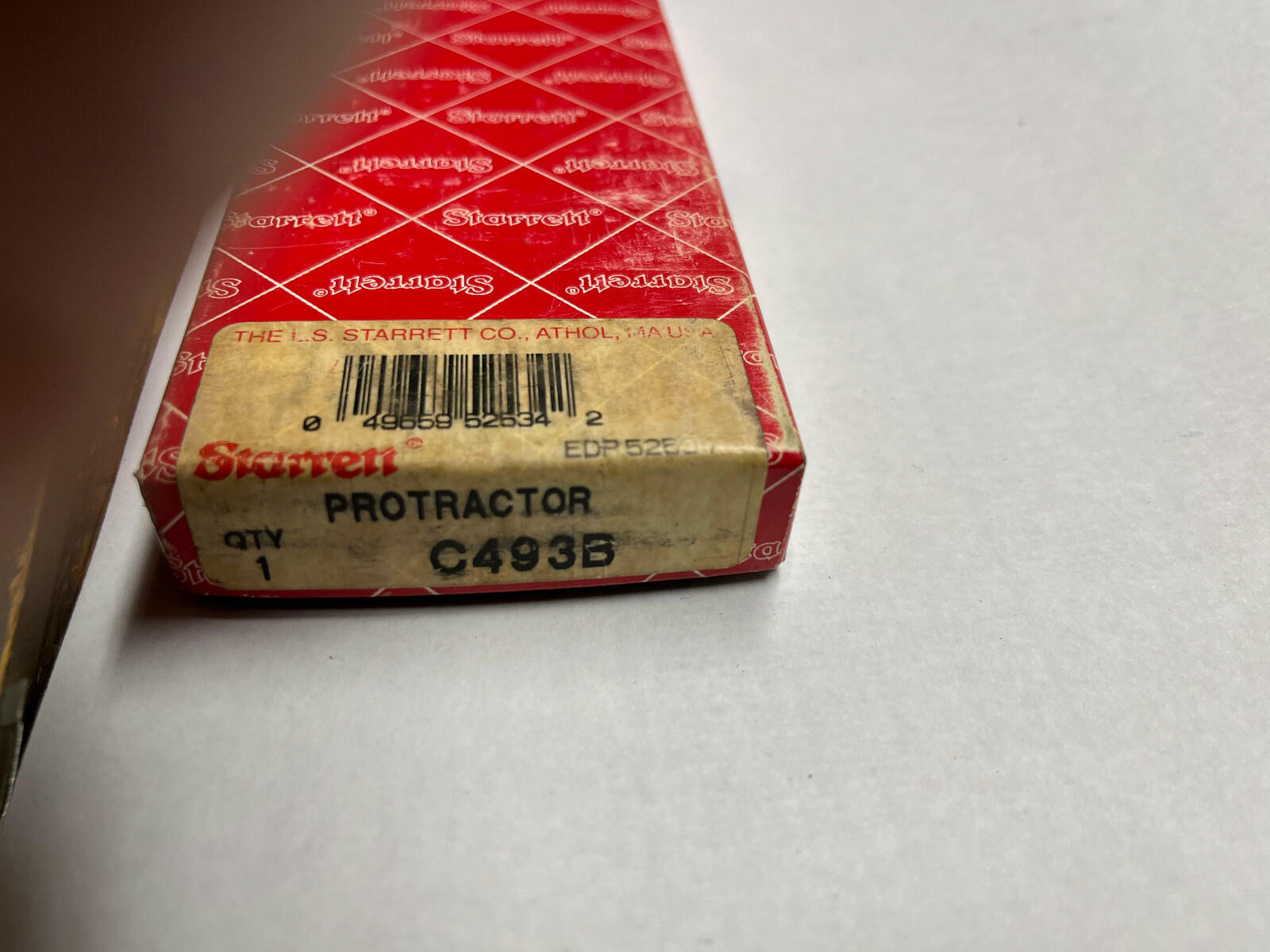 Starrett C493B Protractor / Depth Gage ,6 Inch 0-180 Deg. | eBay