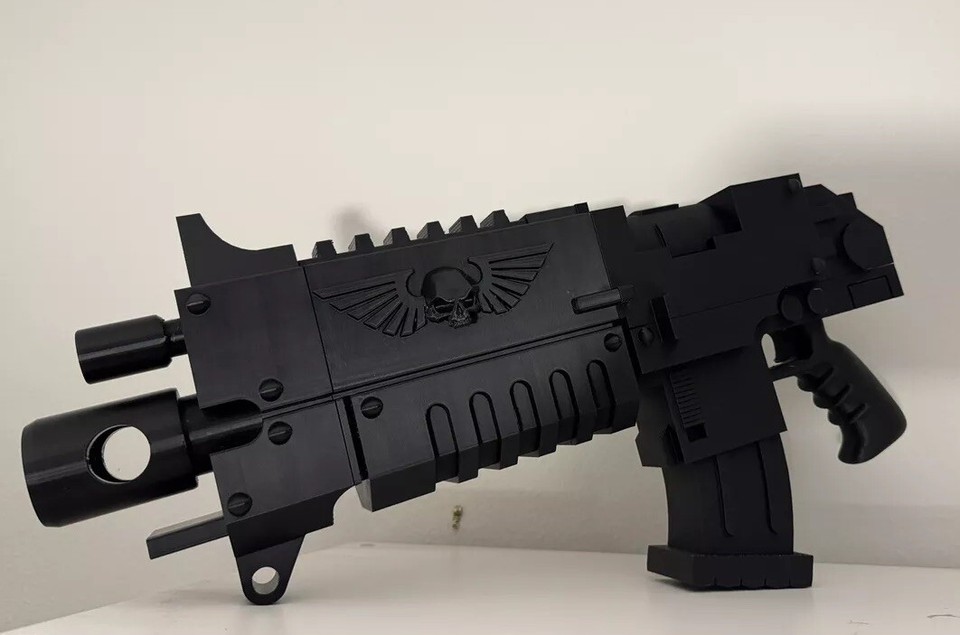 Bolter Cosplay Prop Assembled 1:1 Space Marine compatible with ...