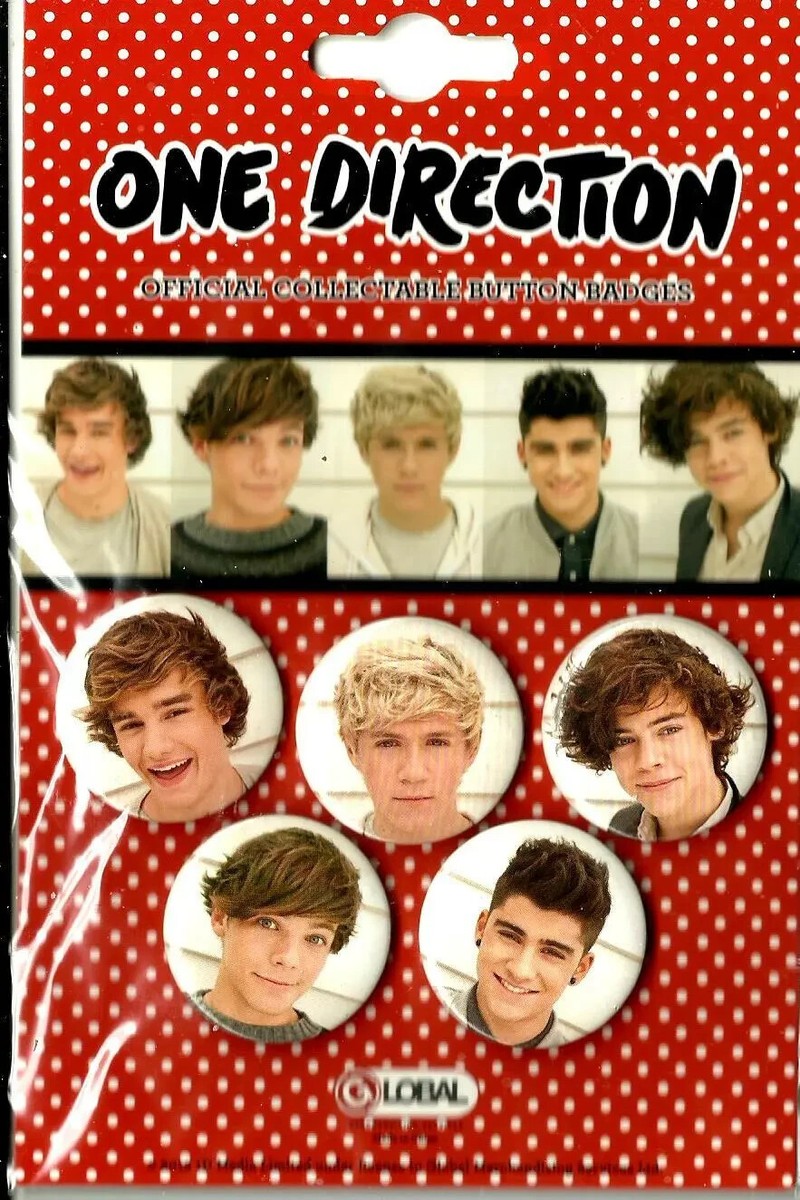 Official One Direction Band Global Badge Pack Buy One Direction Badges