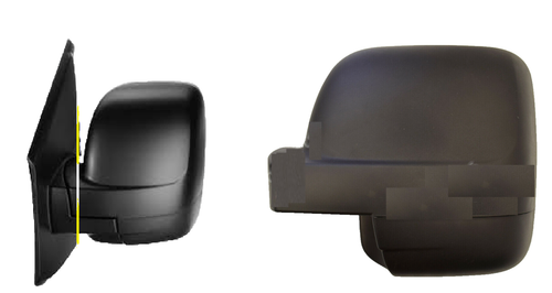 LOWER COVER + TOP DOOR WING MIRROR RENAULT TRAFIC 2014- 2022 LH LEFT N ...