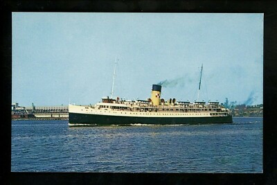 Ship chrome postcard Princess Helene Canadian Pacific Passenger ship ...