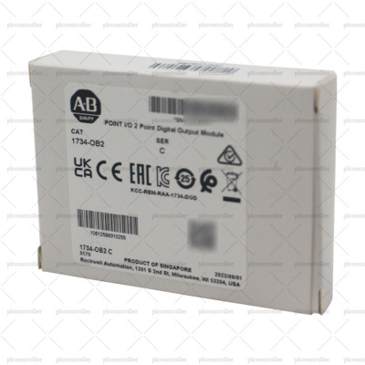 New Sealed Allen Bradley 1734-OB2 POINT I/O 2 Point Digital Output ...