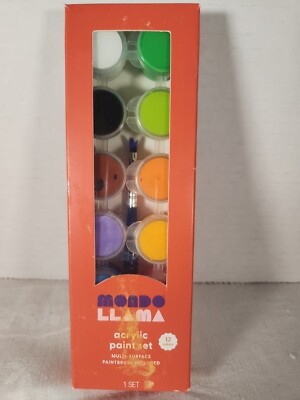 Mondo Llama Acrylic Paint Set Collection | eBay