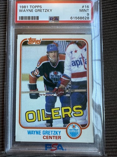1981 Topps #16 WAYNE GRETZKY ~ PSA 9 MINT ~ Oilers. Centered! Sharp And ...