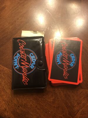 Cedar Point Playing Cards | eBay