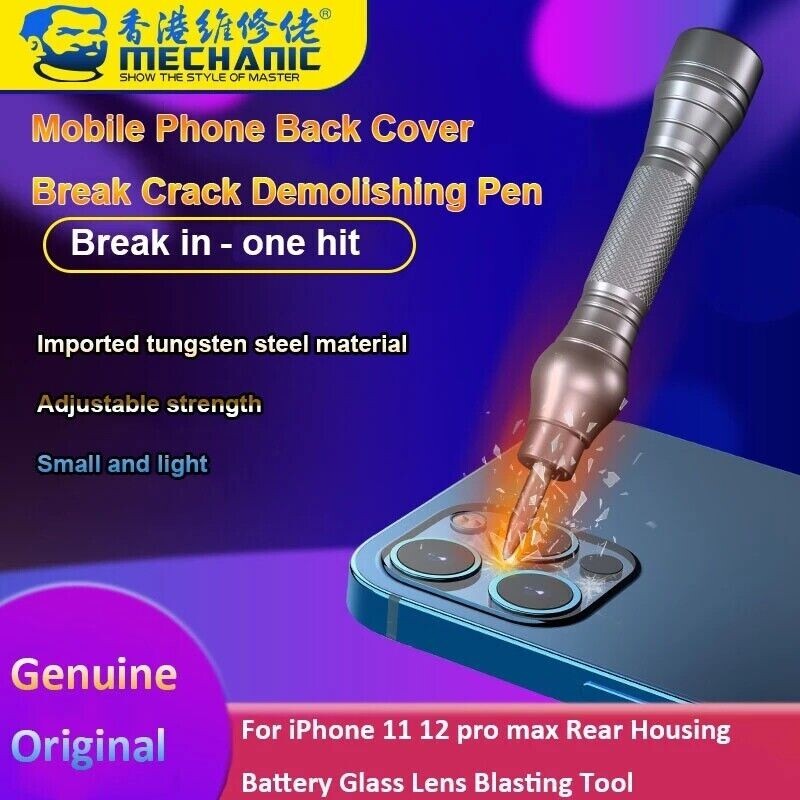 Mechanic iRock5 Rear Glass Breaking Pen for IPhone 11 12 14 Pro Max ...