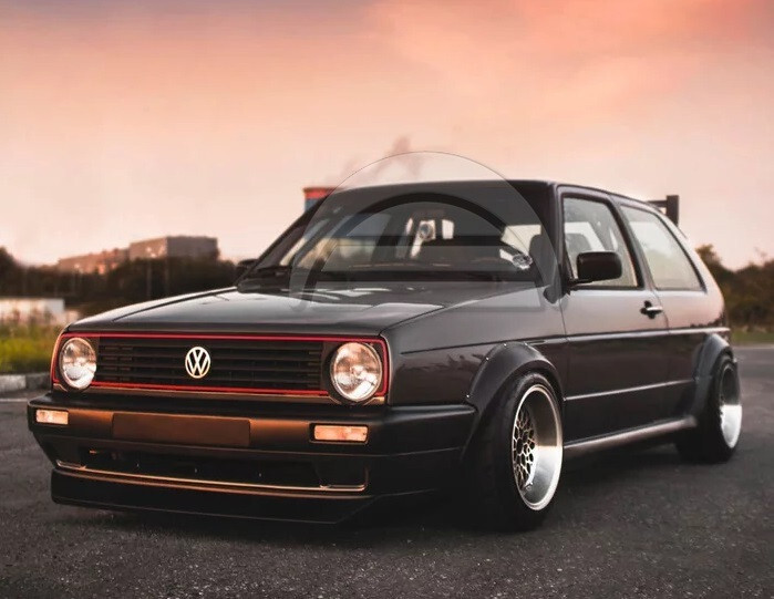Voomeran fender flares bodykit for Volkswagen Golf 2 Mk2 19E 1G GTI ...
