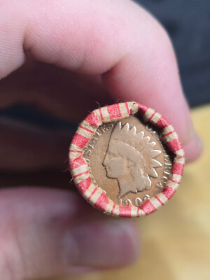 INDIAN CENT ENDER UNSEARCHED WRAPPED ROLL LINCOLN WHEAT CENT PENNIES | eBay