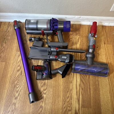 Dyson V10 Animal Cordless Stick Vacuum Cleaner (SV27) - Iron/Nickel | eBay