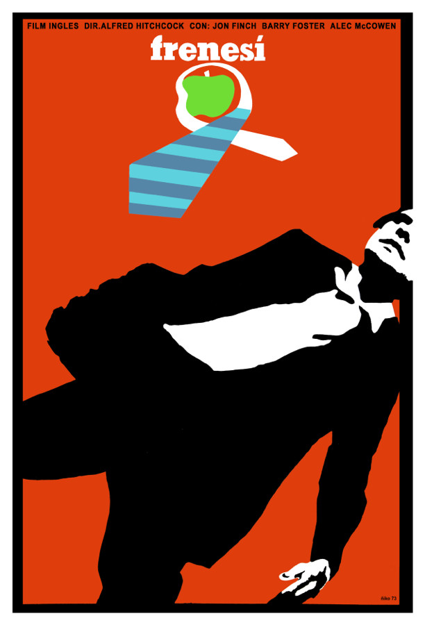 Movie Poster 4 film Frenesi.Hitchcock Frenzi.Room house home art decor ...