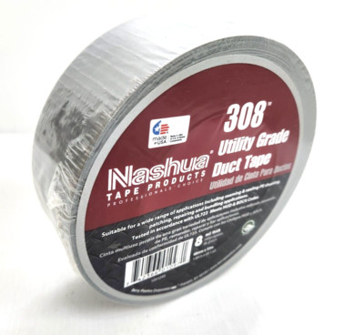 24 Rolls Nashua 308 Utility Grade Duct Tape 8 Mil x 1.89" x 60.1 yd ...