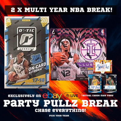 2 x Box NBA Multi Year Hobby Boxes PYT (Pick Your Team) Break 2-9-2026 ...