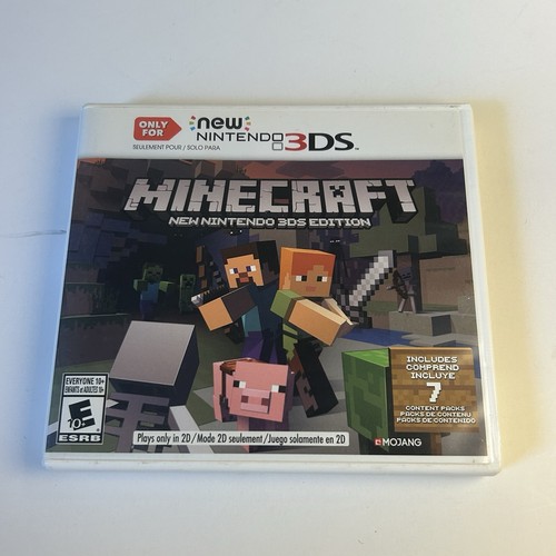 Minecraft – New Nintendo 3DS Edition | Complete in Case | eBay