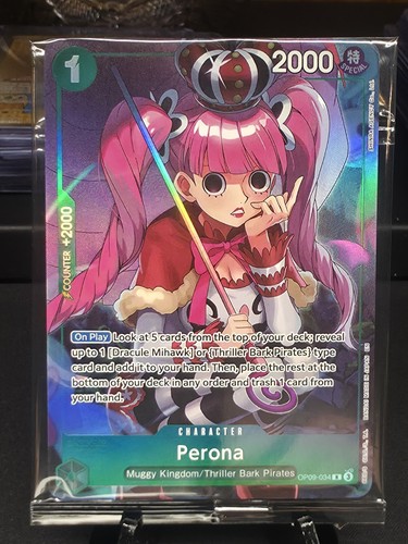 One Piece TCG Perona OP09-034 Illustration Box Vol. 4 Promo Sealed | eBay