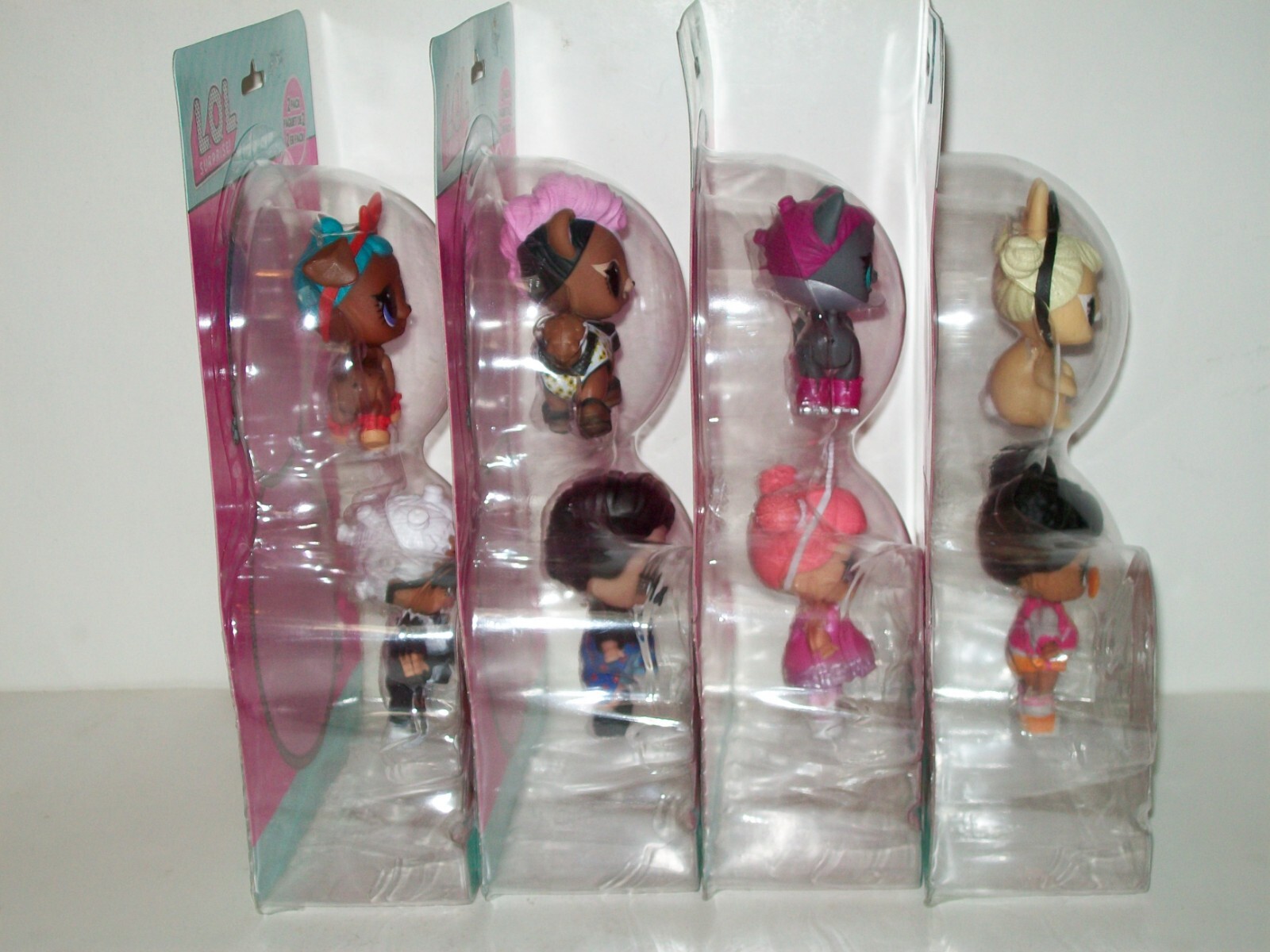 MGA LOL Surprise OMG Rare 2 Doll Figure Pack Lot Of 4 Figs And 4 pets ...