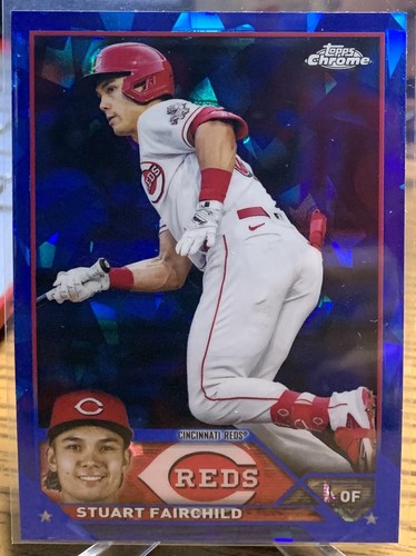 Stuart Fairchild 2023 Topps Chrome Baseball #USCS203 Update Sapphire ...