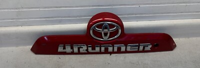 OEM 2014-2024 TOYOTA 4RUNNER REAR LIFTGATE FINISH PANEL GARNISH W ...
